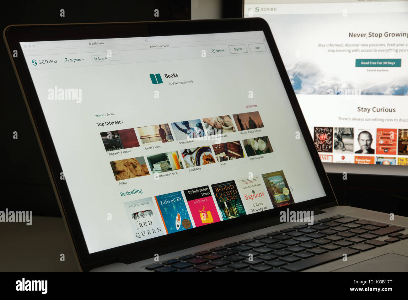 Scribd logo hi-res stock photography and images - Alamy