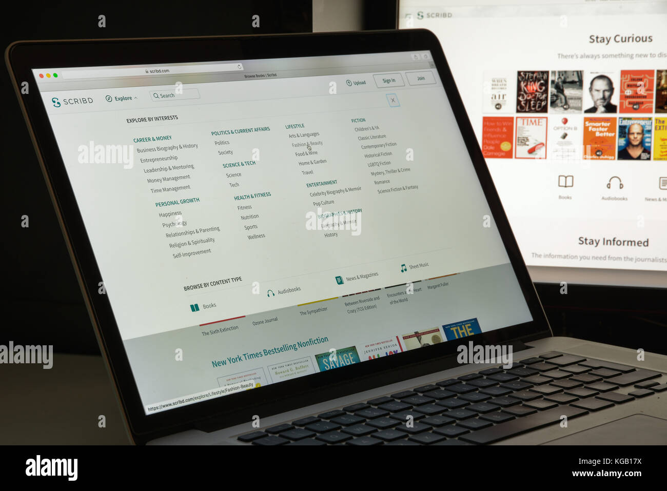 Scribd logo hi-res stock photography and images - Alamy