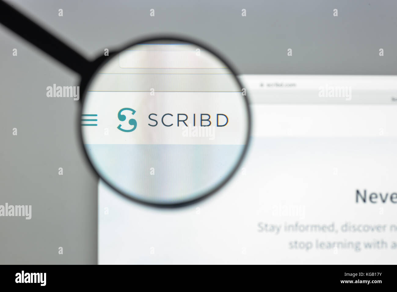 Scribd logo hi-res stock photography and images - Alamy