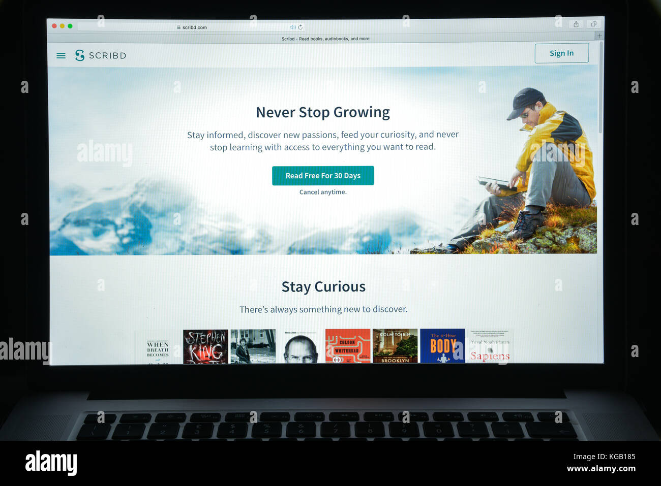 Scribd logo hi-res stock photography and images - Alamy