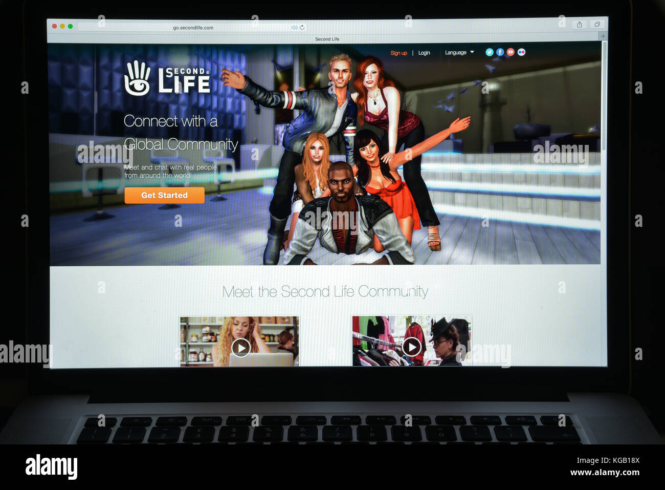 Second life hi-res stock photography and images - Alamy