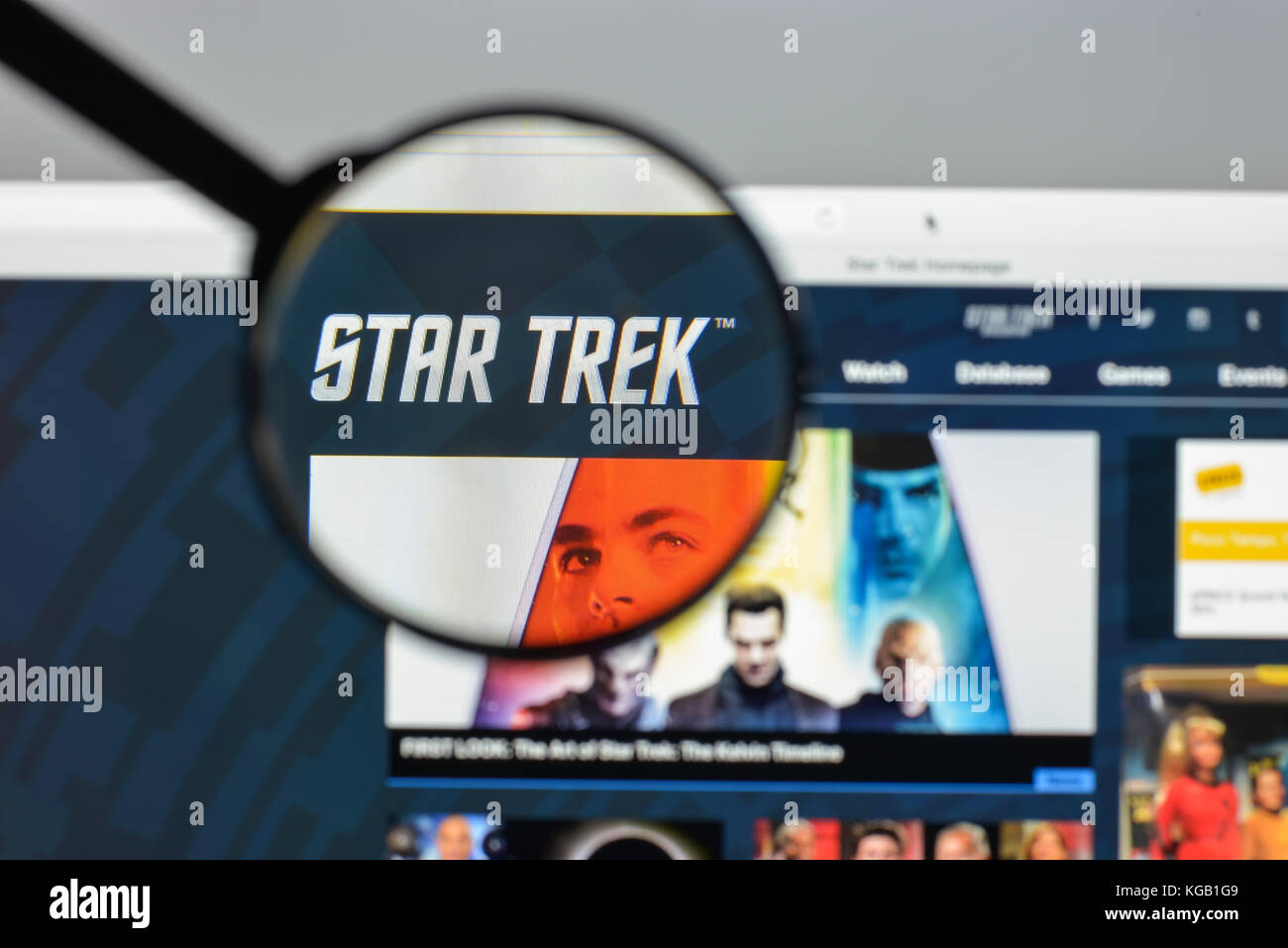 Startrek logo hi-res stock photography and images - Alamy