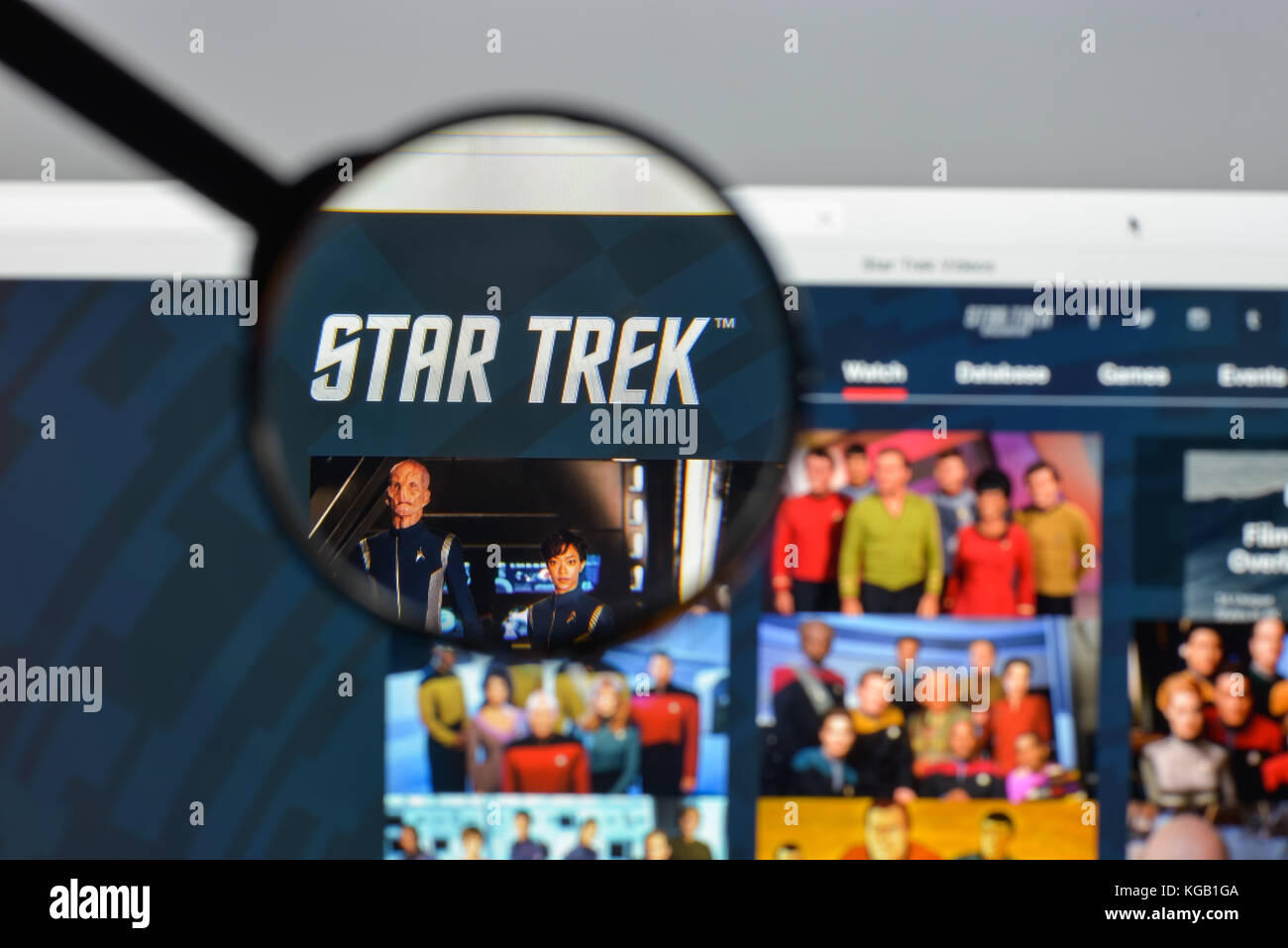 Star trek logo hi-res stock photography and images - Alamy