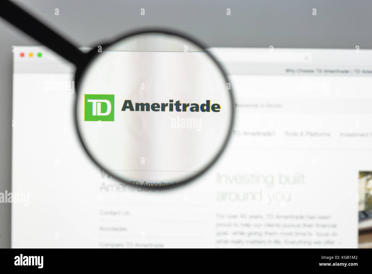 Td ameritrade hi-res stock photography and images - Alamy