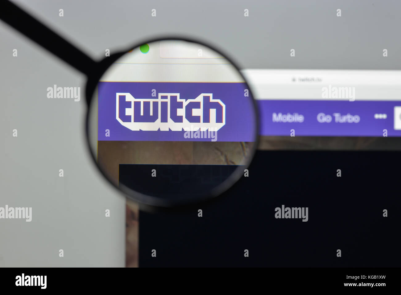 Twitch tv logo hi-res stock photography and images - Alamy