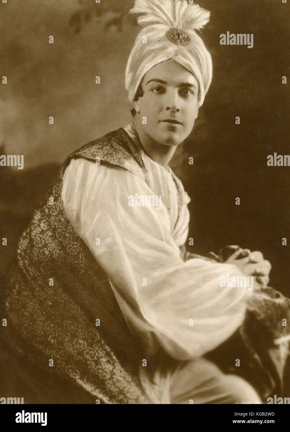 Mexican actor Ramon Novarro Stock Photo - Alamy
