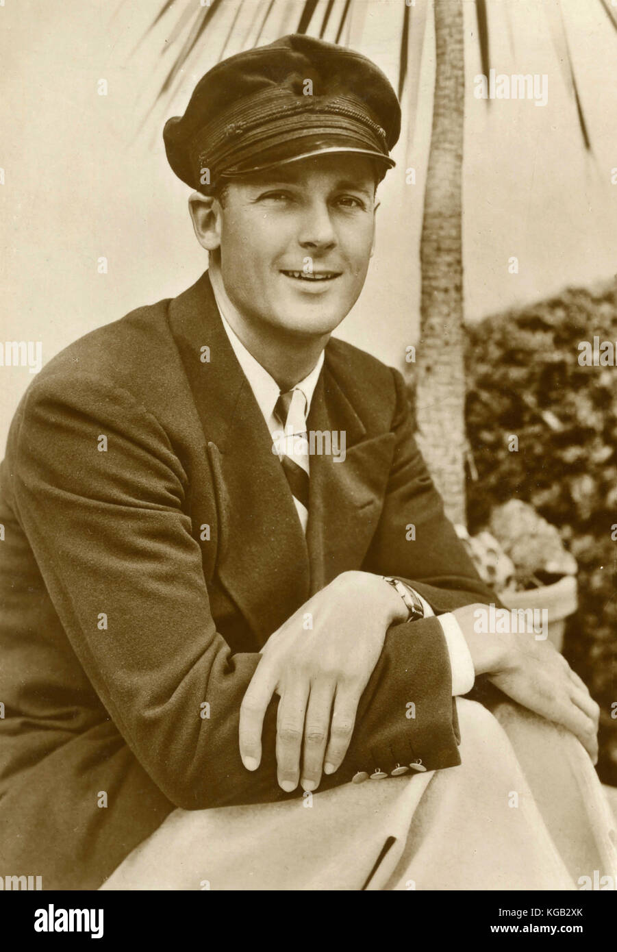 American actor Charles Farrell Stock Photo - Alamy