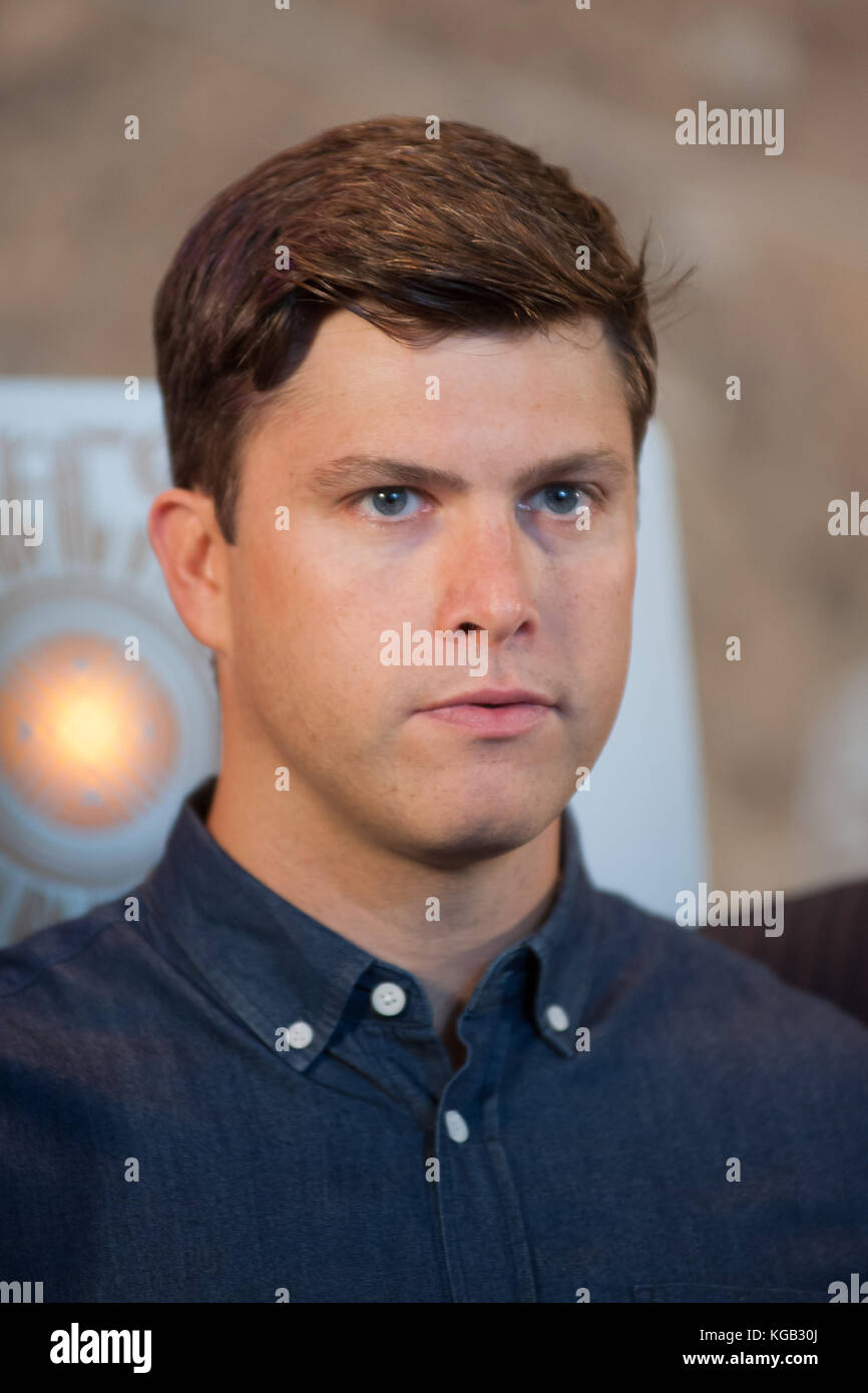 Colin Jost Lights The Empire State Building In Honor Of Answer The Call Day Featuring: Colin ...