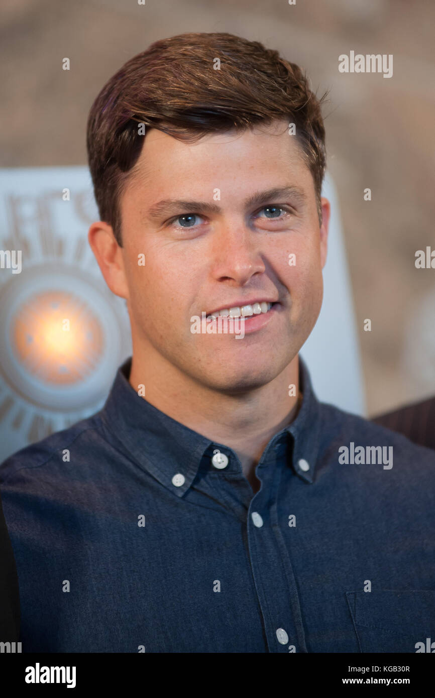 Colin Jost Lights The Empire State Building In Honor Of Answer The Call Day Featuring: Colin ...
