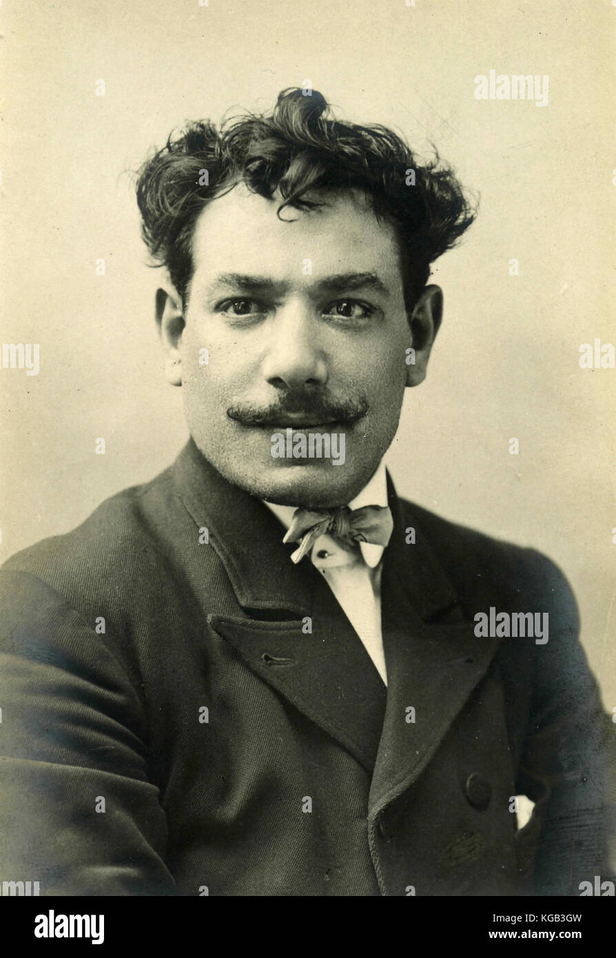 Italian stage actor Giovanni Grasso Stock Photo - Alamy