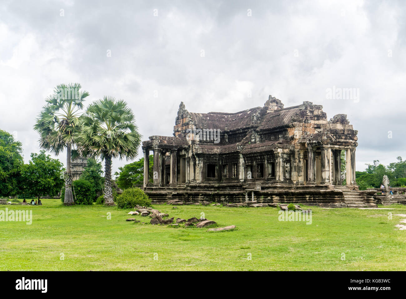 Library angkor wat complex hi-res stock photography and images - Alamy