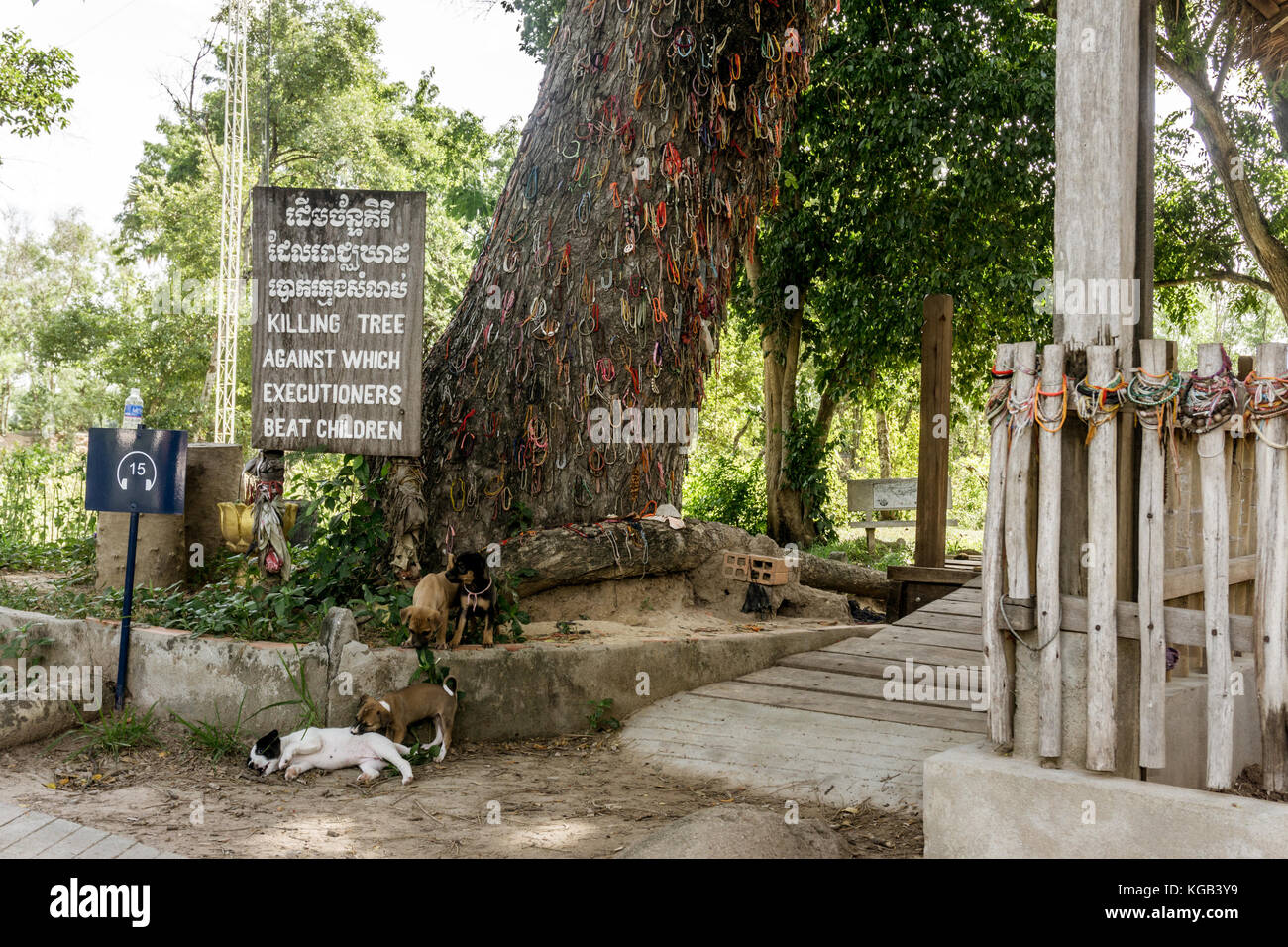 At the killing fields Stock Photo - Alamy