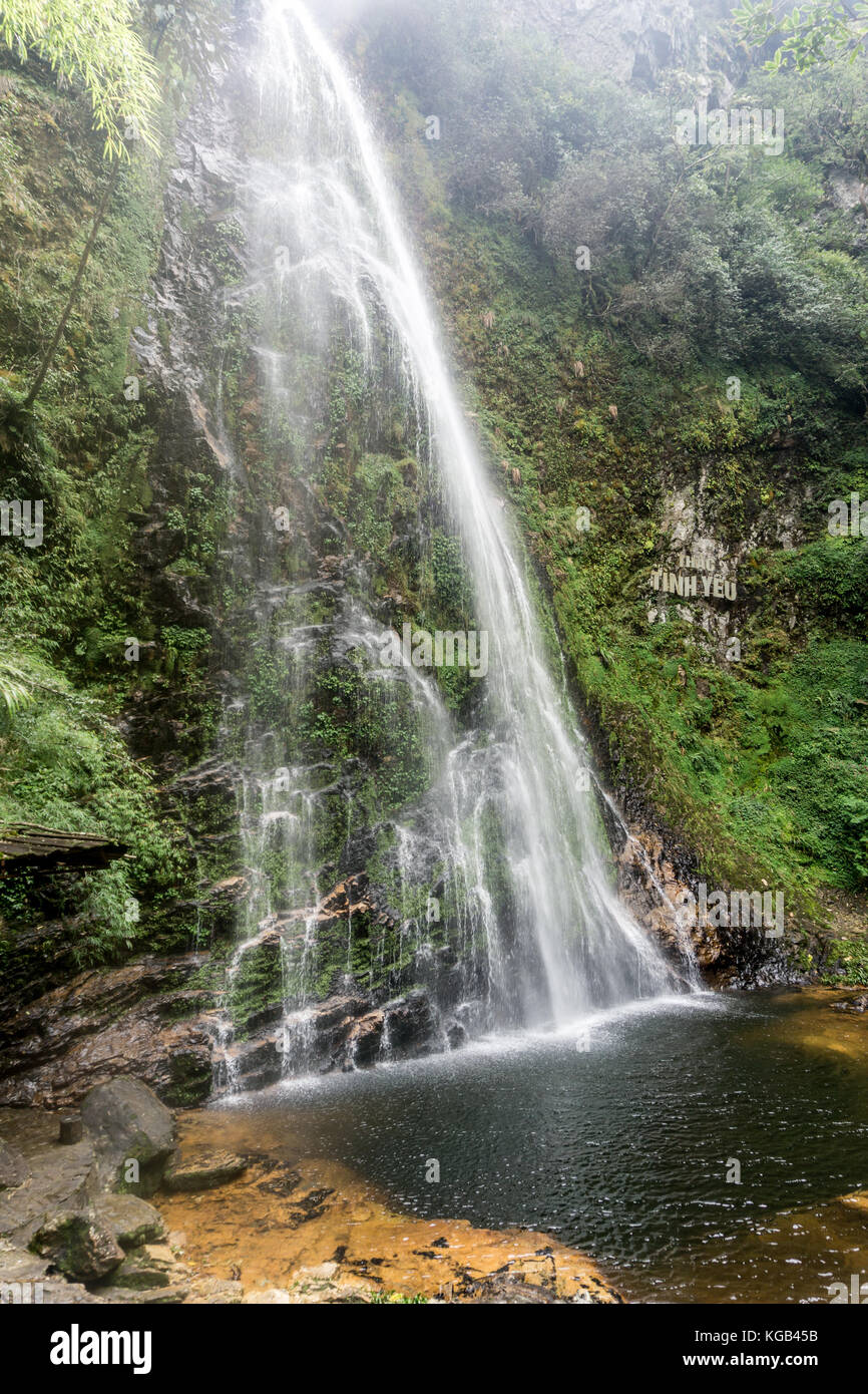 Love Waterfall - Sapa, Vietnam Stock Photo - Alamy