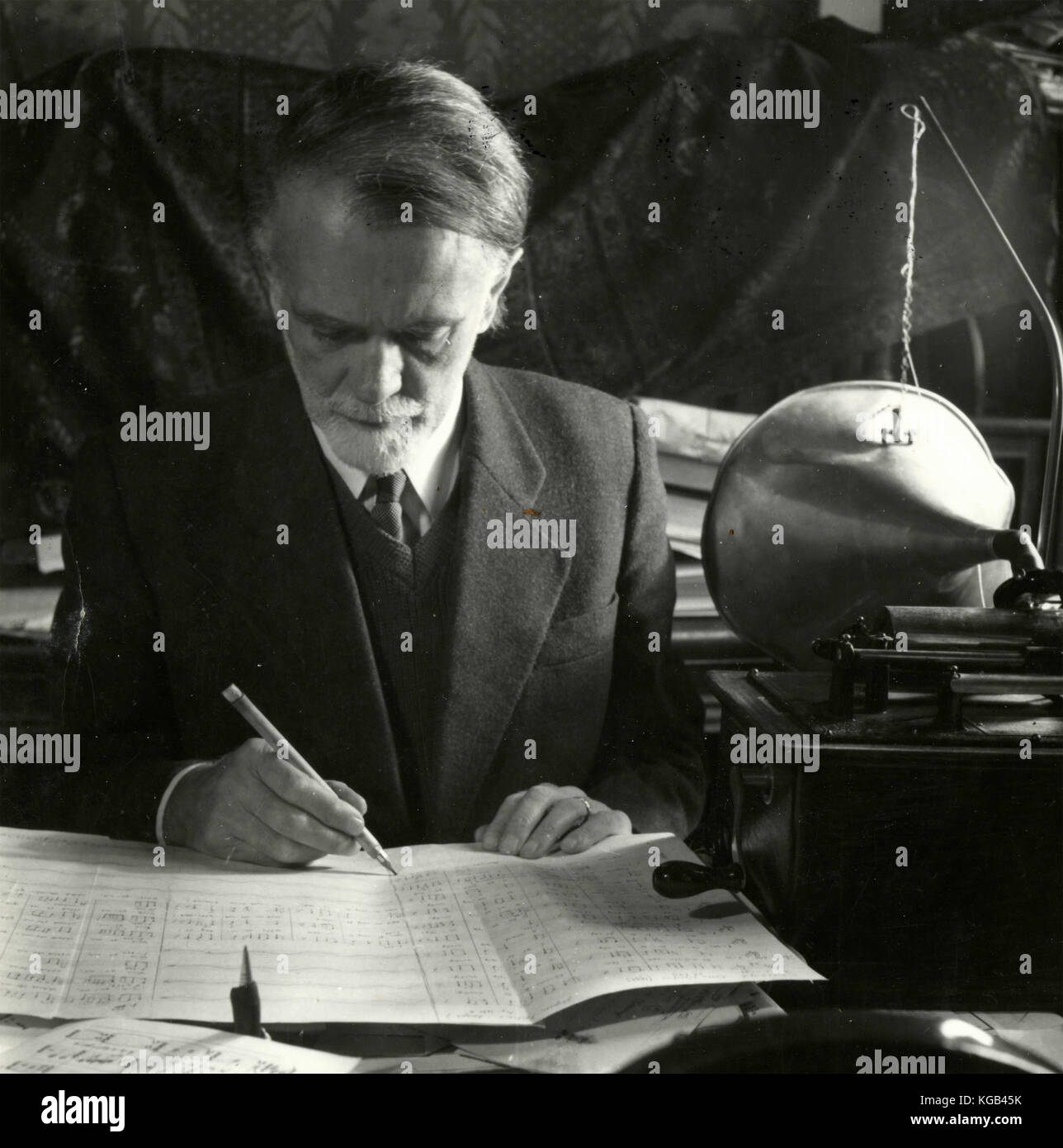 Hungarian composer Zoltan Kodaly Stock Photo - Alamy