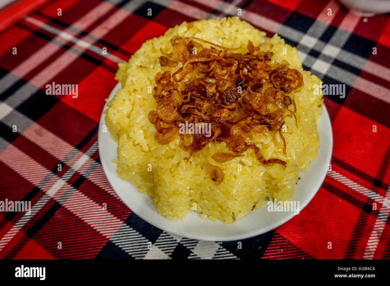 Le Mat (Snake Village) - steamed sticky rice with snake fat Stock Photo ...