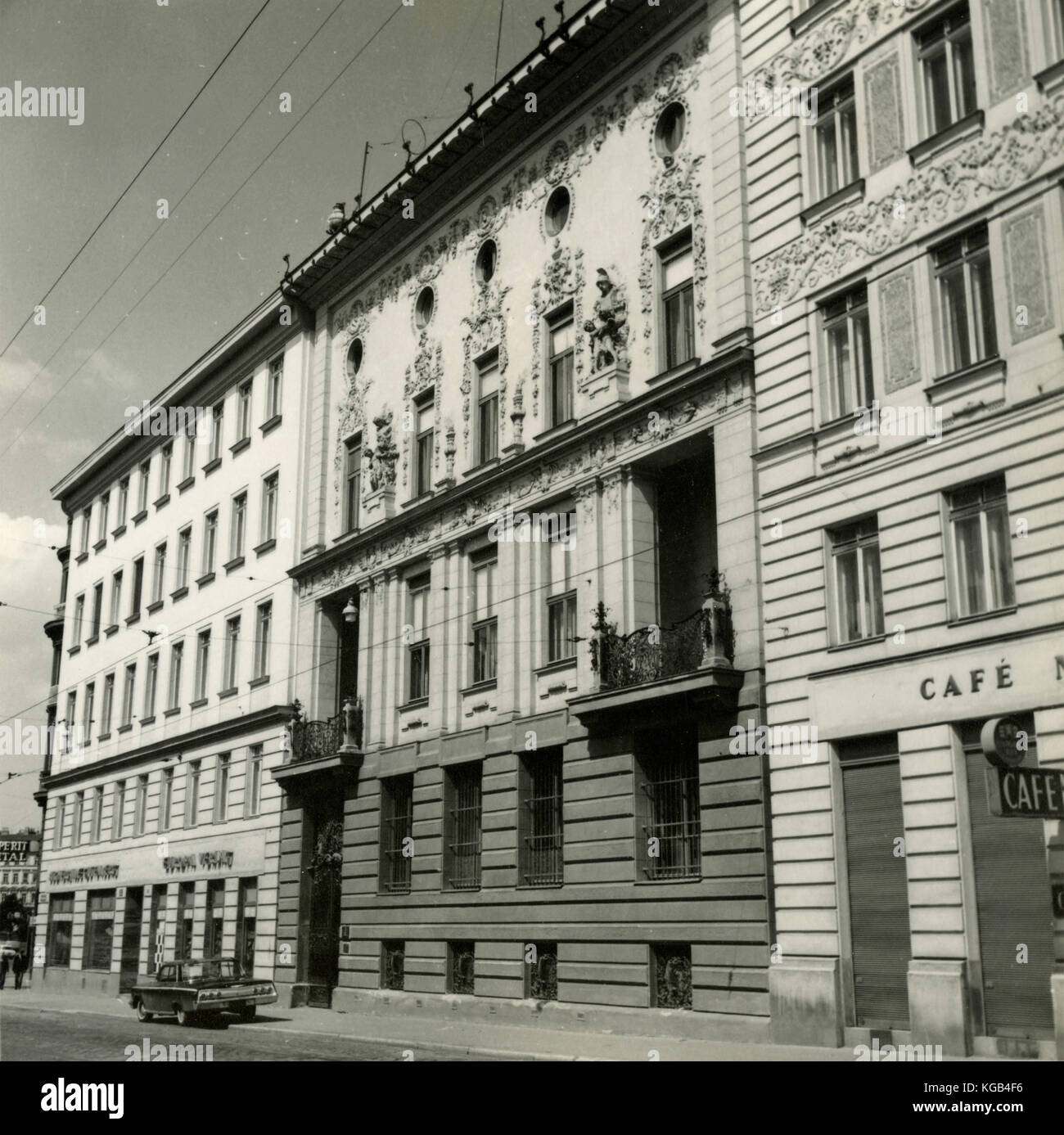 Italian embassy, Vienna, Austria Stock Photo - Alamy