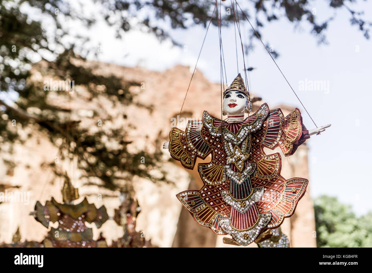 Asia myanmar bagan puppet show hi-res stock photography and images - Alamy