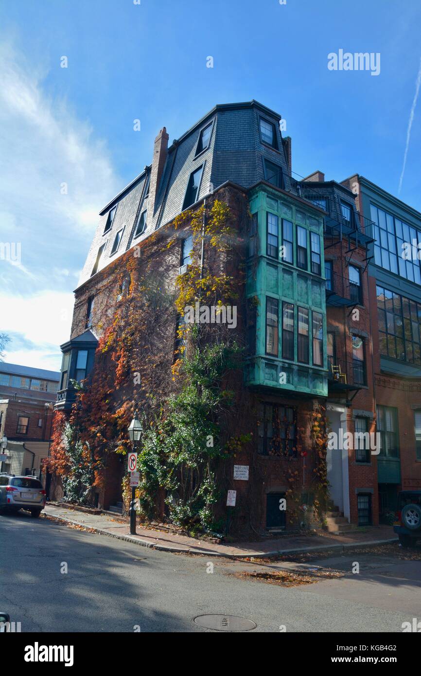 Autumnal (Autumn) and Halloween sights seen around Beacon Hill in ...