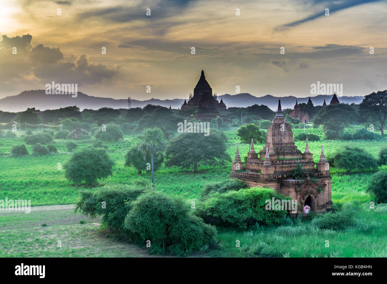 Bagan, Myanmar Pagodas (Temples Stock Photo - Alamy