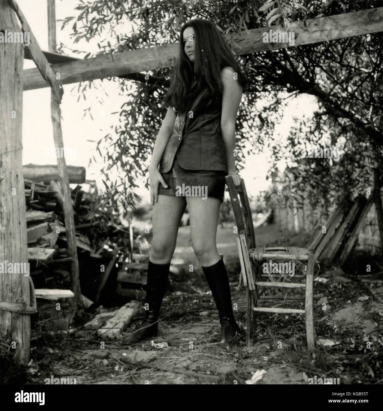 Mini skirt 1970 hi-res stock photography and images - Alamy