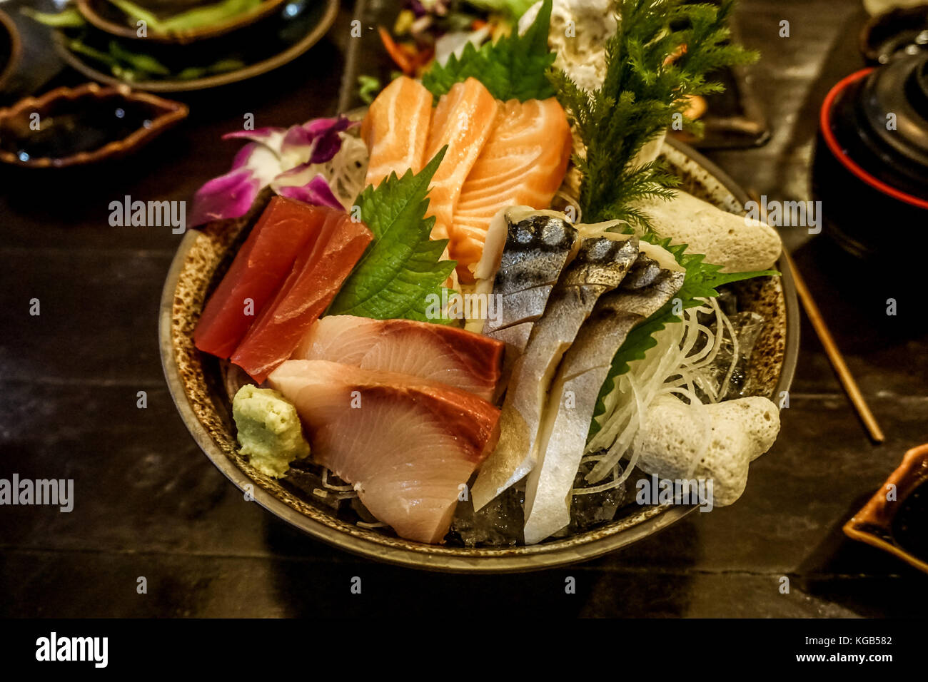 Bangkok, Thailand - sushi platter Stock Photo - Alamy