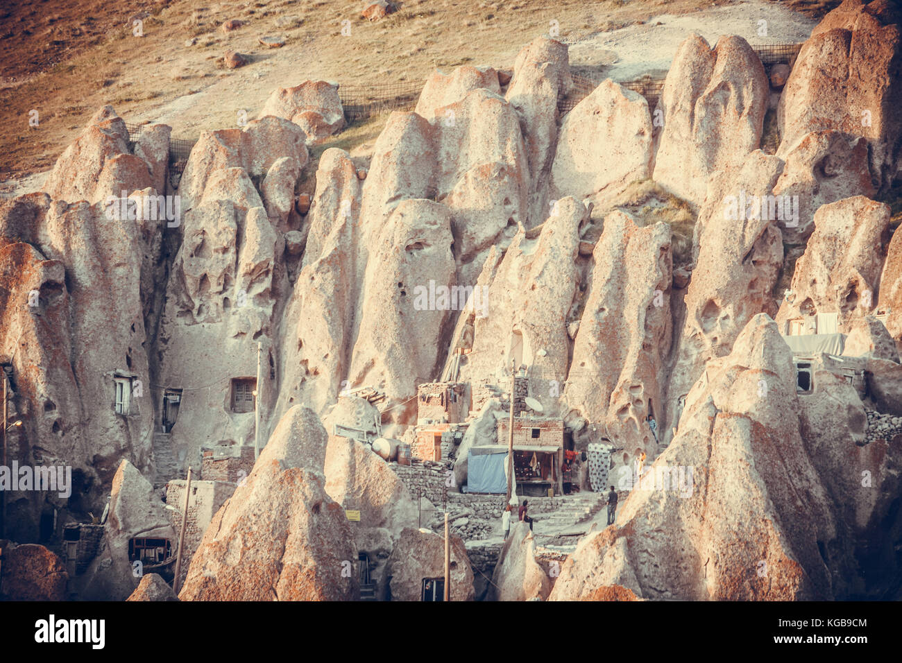 Houses in the mountain village of Kandovan, Iran Stock Photo - Alamy