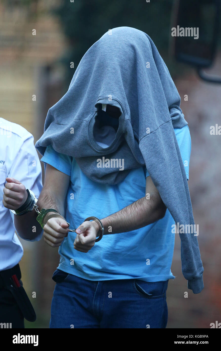 Daryll Rowe arrives at Lewes Crown Court to give evidence at his trial ...