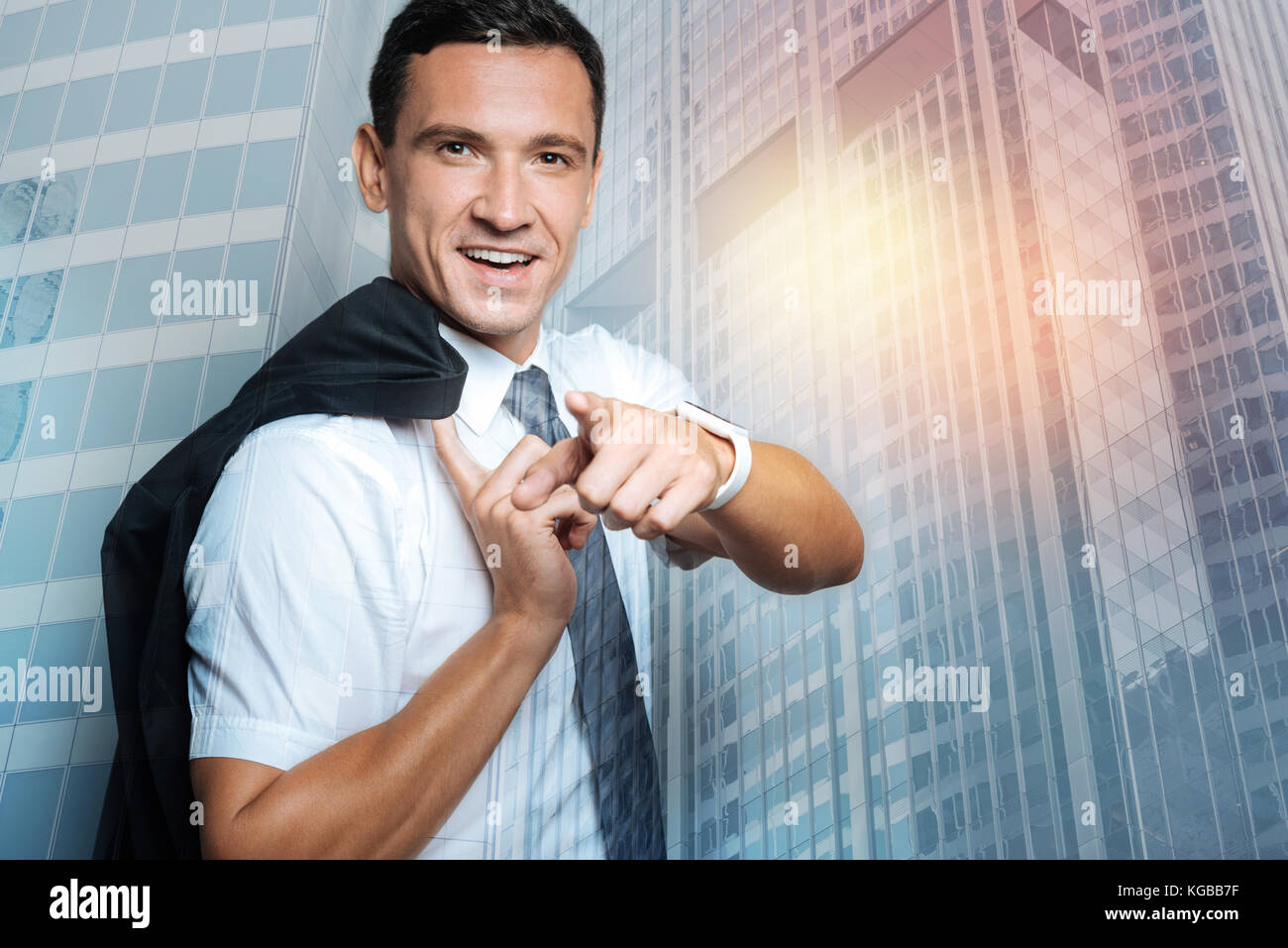 Pointing to self office hi-res stock photography and images - Alamy