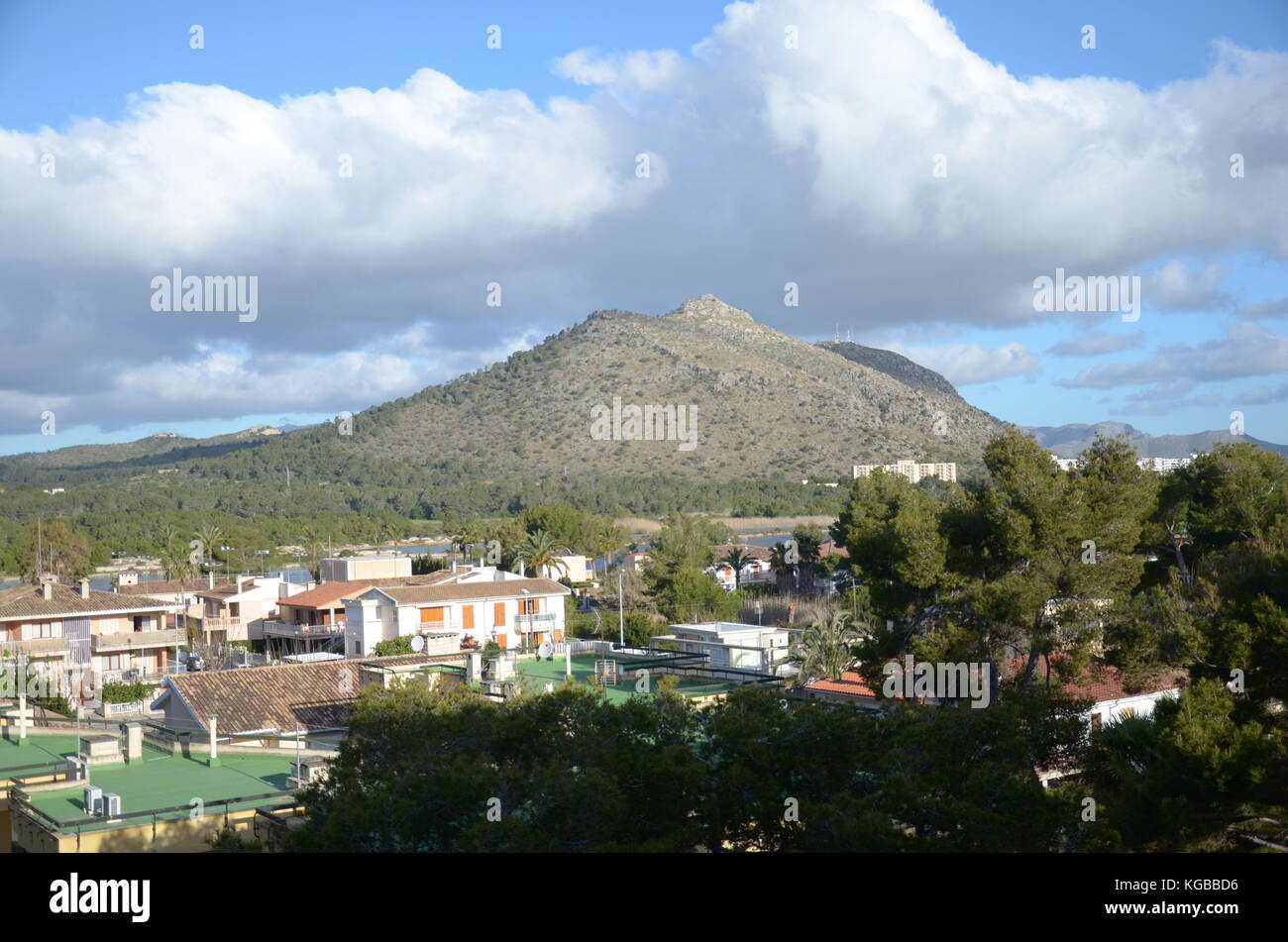 Awesome view of the mountains from hotel room of Condesa De La Bahia ...