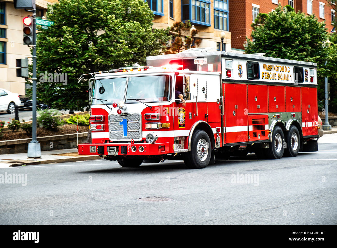 Fire Truck Work Lights