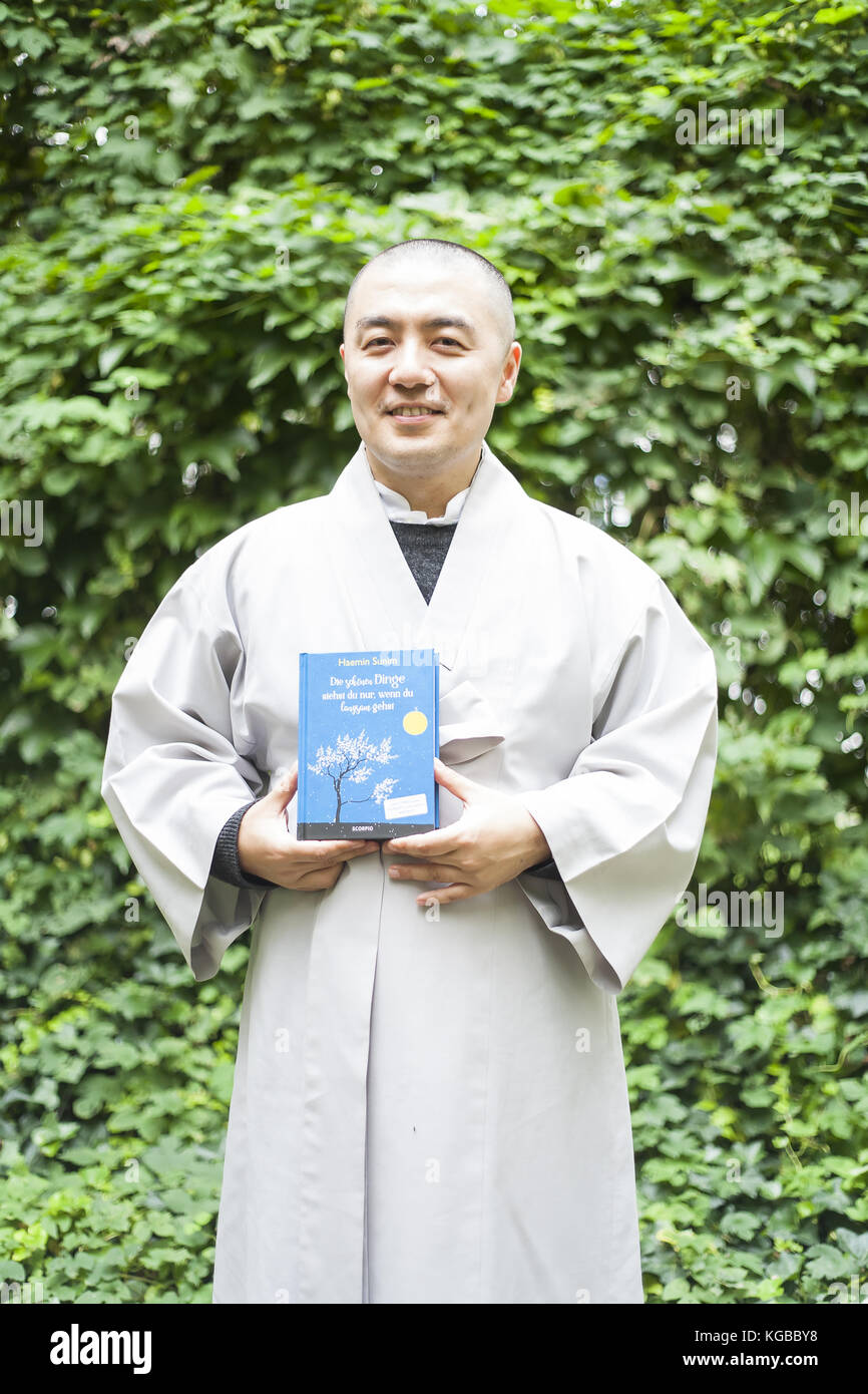 World bestseller author zen monk Haemin Sunim visits Germany to present ...