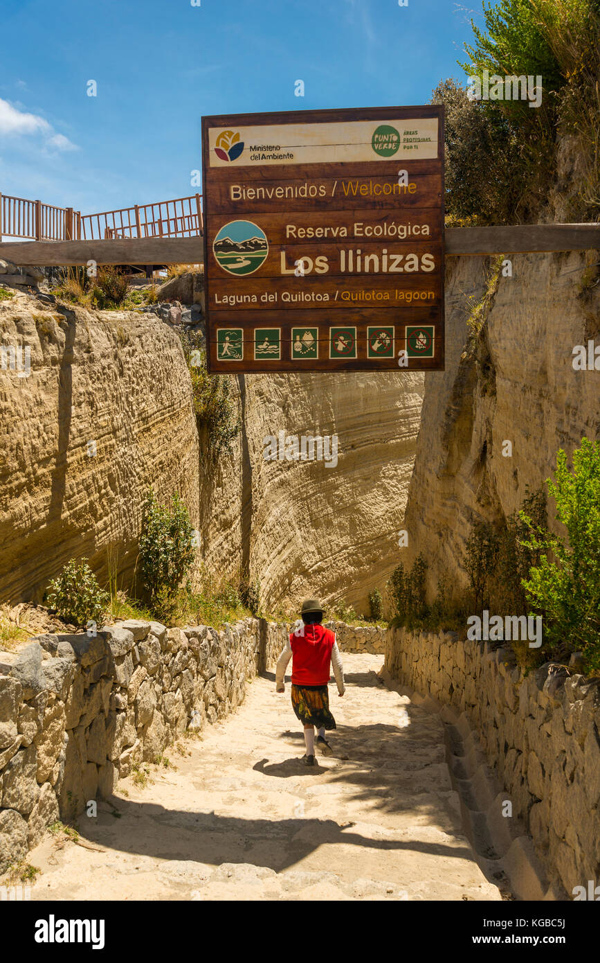 south america ecuador Latacunga travel Stock Photo - Alamy