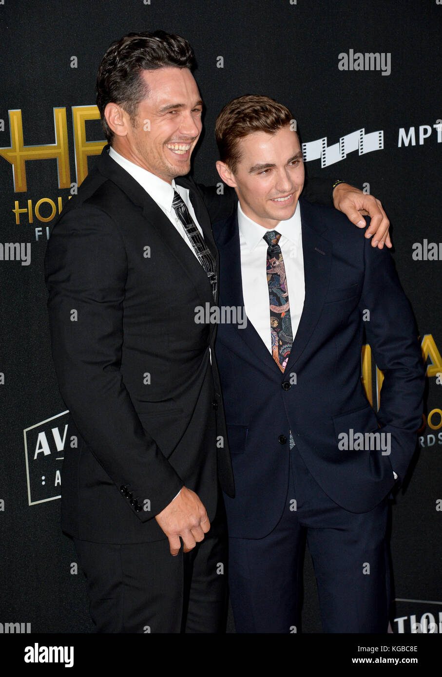 Beverly Hills, USA. 05th Nov, 2017. James Franco & Dave Franco at the ...