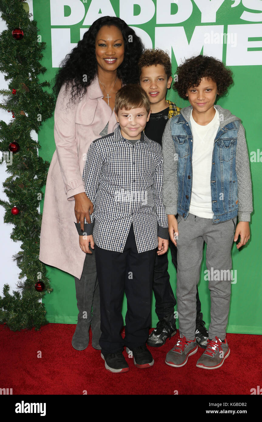 Westwood, Ca. 5th Nov, 2017. Garcelle Beauvais, Jaid Thomas Nilon, Jax ...