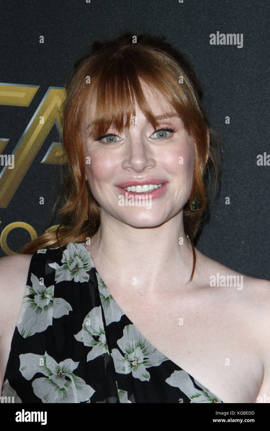 BEVERLY HILLS, CA - NOVEMBER 5: Bryce Dallas Howard, at The 21st Annual ...