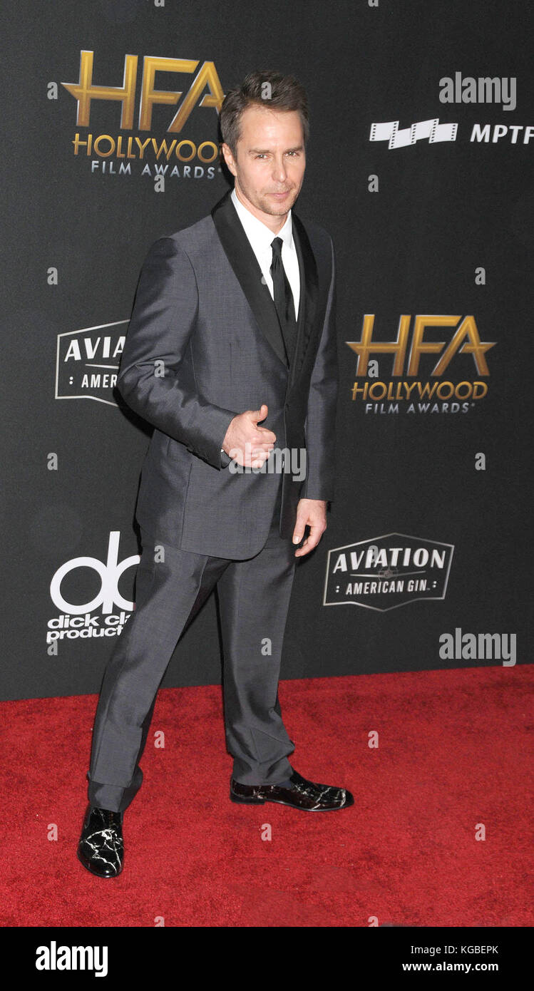 Los Angeles, California, USA. 5th Nov, 2017. Actor SAM ROCKWELL at The ...