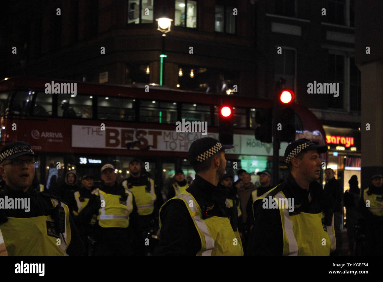 London, UK. 5th Nov, 2017. Million Mask March Central London, UK. Met ...