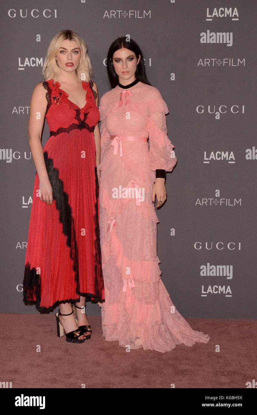 Los Angeles, CA, USA. 4th Nov, 2017. Lola Fruchtmann, Tali Lennox at ...