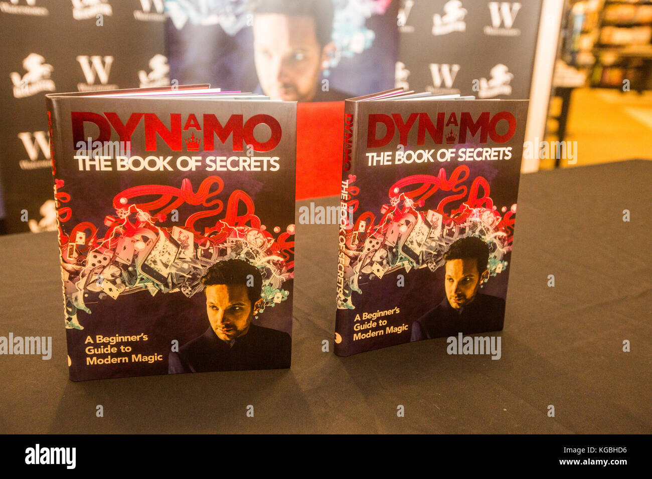 London, UK. 4th Nov, 2017. Steven Frayne aka Dynamo magician launches ...