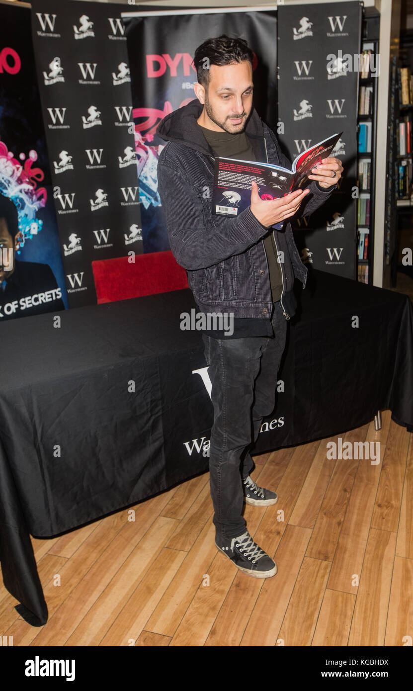 London, UK. 4th Nov, 2017. Steven Frayne aka Dynamo magician launches ...