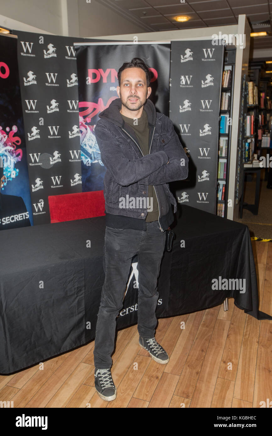 London, UK. 4th Nov, 2017. Steven Frayne aka Dynamo magician launches ...