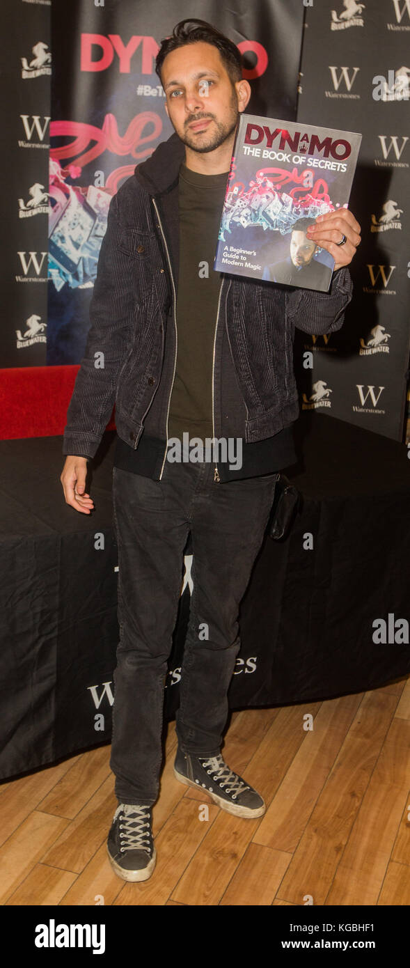 London, UK. 4th Nov, 2017. Steven Frayne aka Dynamo magician launches ...