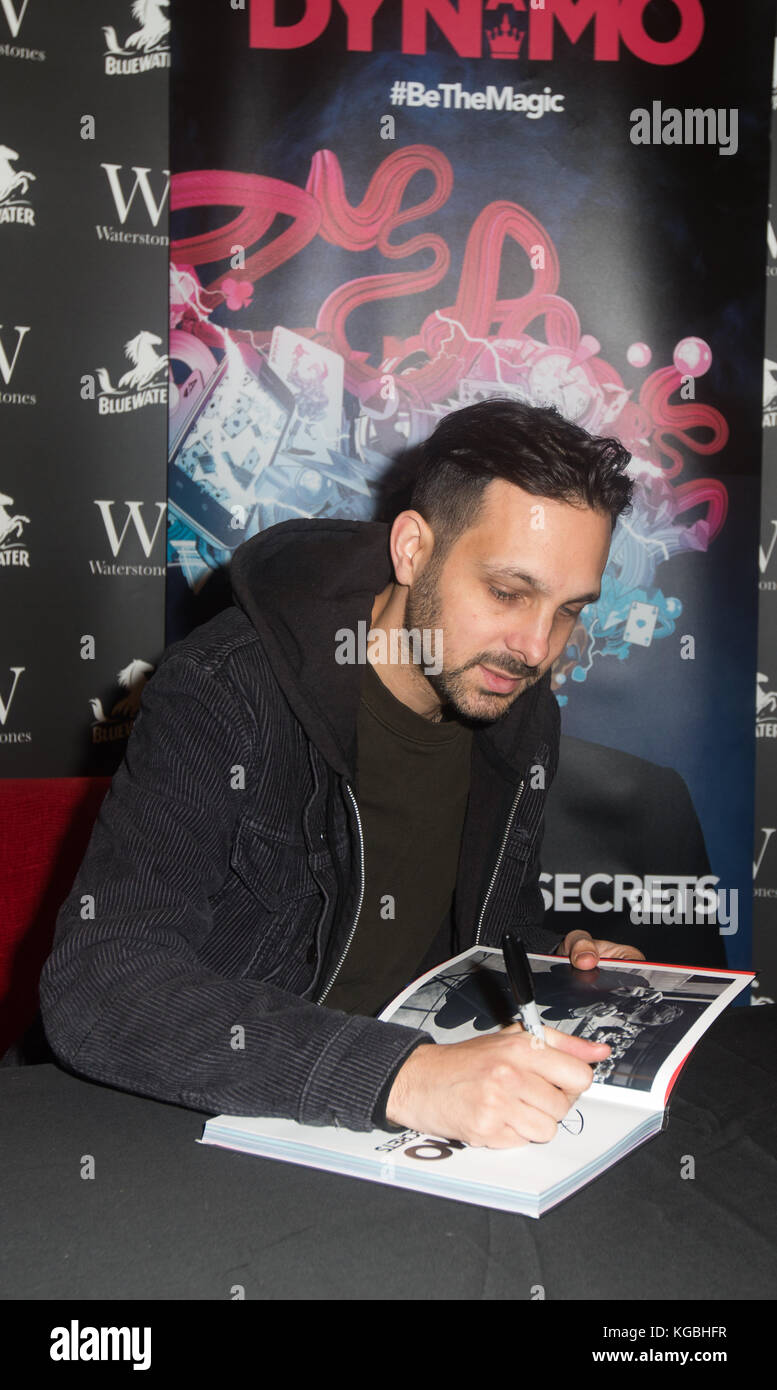 London, UK. 4th Nov, 2017. Steven Frayne aka Dynamo magician launches ...