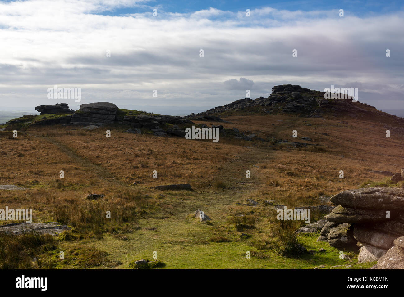 Rough Tor, Bodmin Moor, Cornwall, UK, November Stock Photo - Alamy