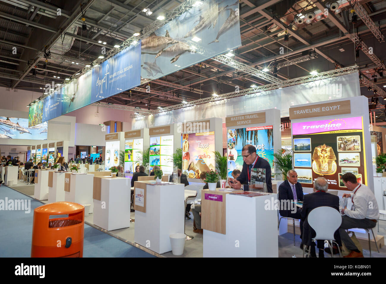 London, UK. 6th November 2017. Excel London, World Travel Market London ...