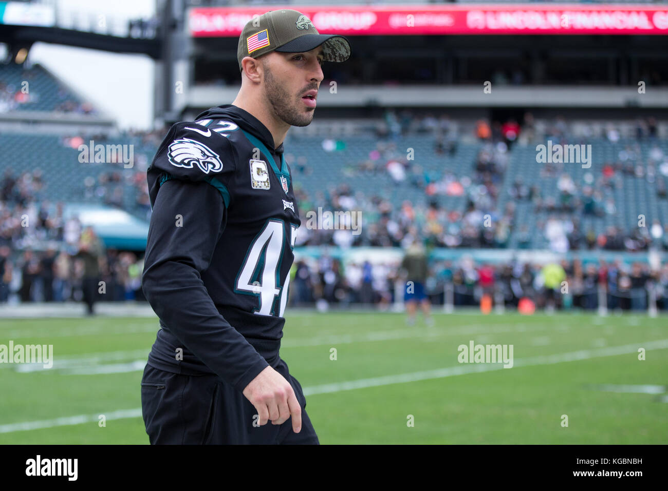 Philadelphia, Pennsylvania, USA. 5th Nov, 2017. Philadelphia Eagles ...