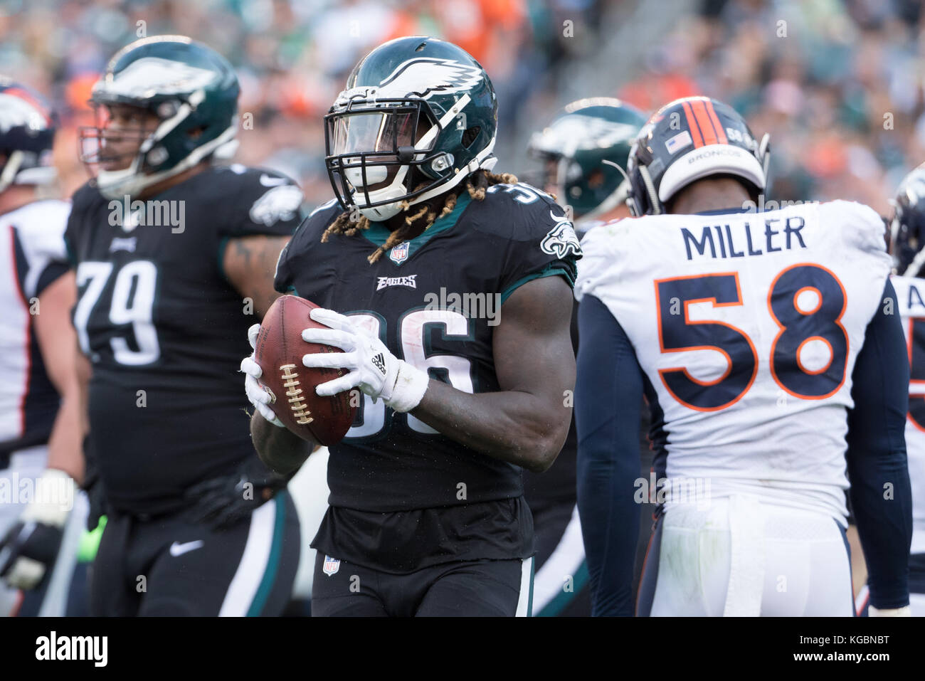 Philadelphia, Pennsylvania, USA. 5th Nov, 2017. Philadelphia Eagles ...