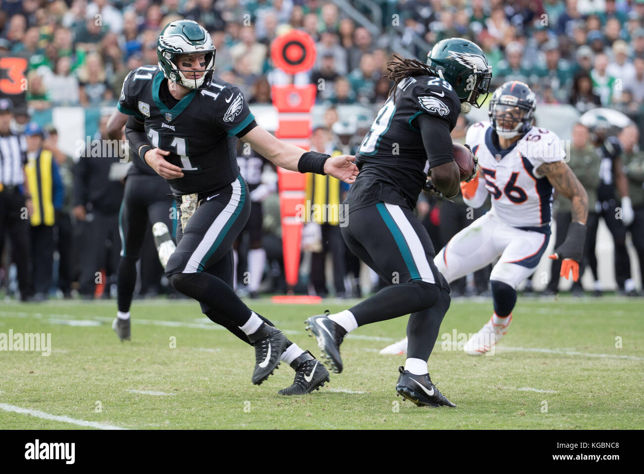 Philadelphia, Pennsylvania, USA. 5th Nov, 2017. Philadelphia Eagles ...