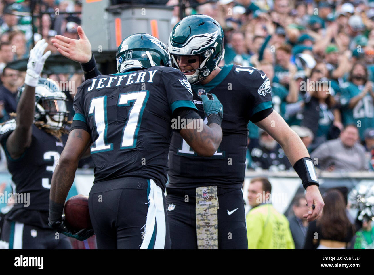 Philadelphia, Pennsylvania, USA. 5th Nov, 2017. Philadelphia Eagles ...