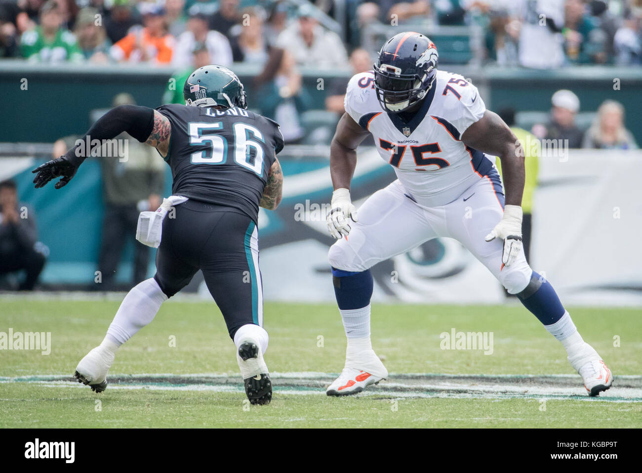 Philadelphia, Pennsylvania, USA. 5th Nov, 2017. Denver Broncos ...